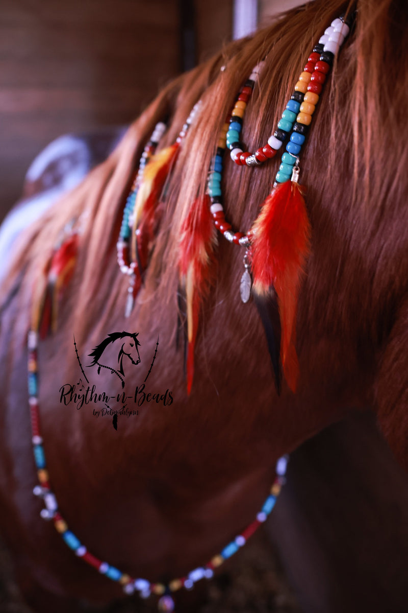 MANE BEADS 'Mane Mantle' GREAT SPIRIT Design – Rhythm-n-Beads
